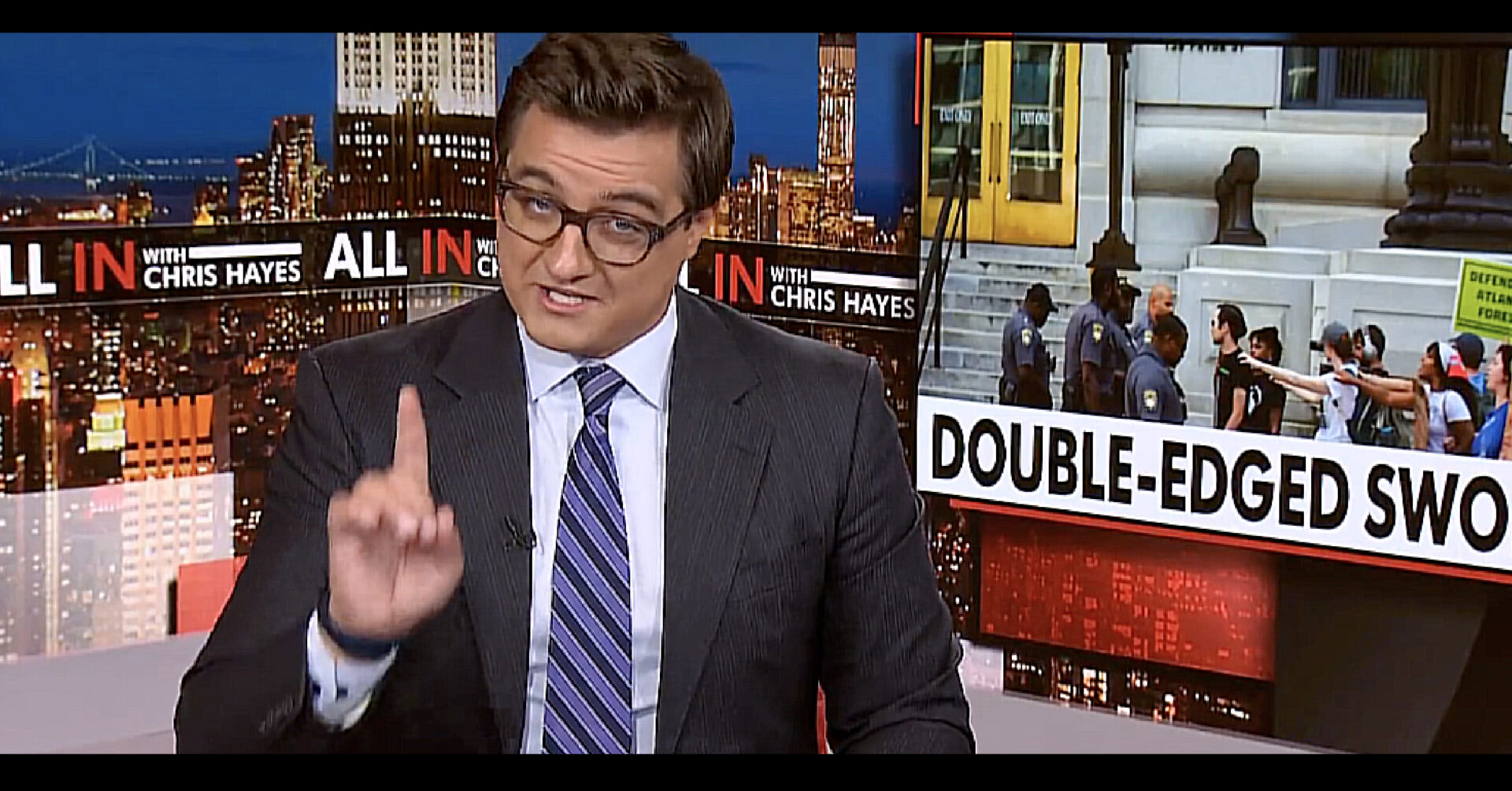 MSNBC host Chris Hayes accidentally lets the “RICO secret” slip ...