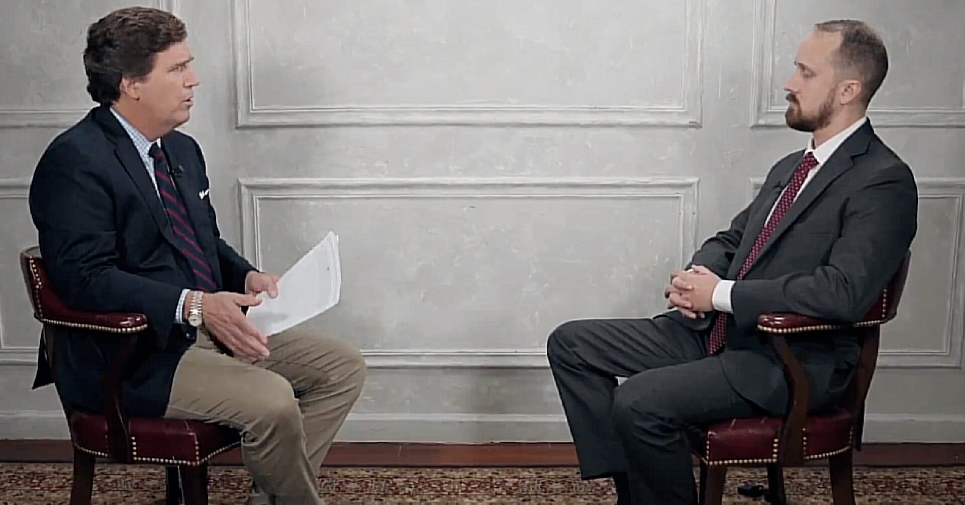 Tucker scores exclusive interview with Doug Mackey, the man going to ...