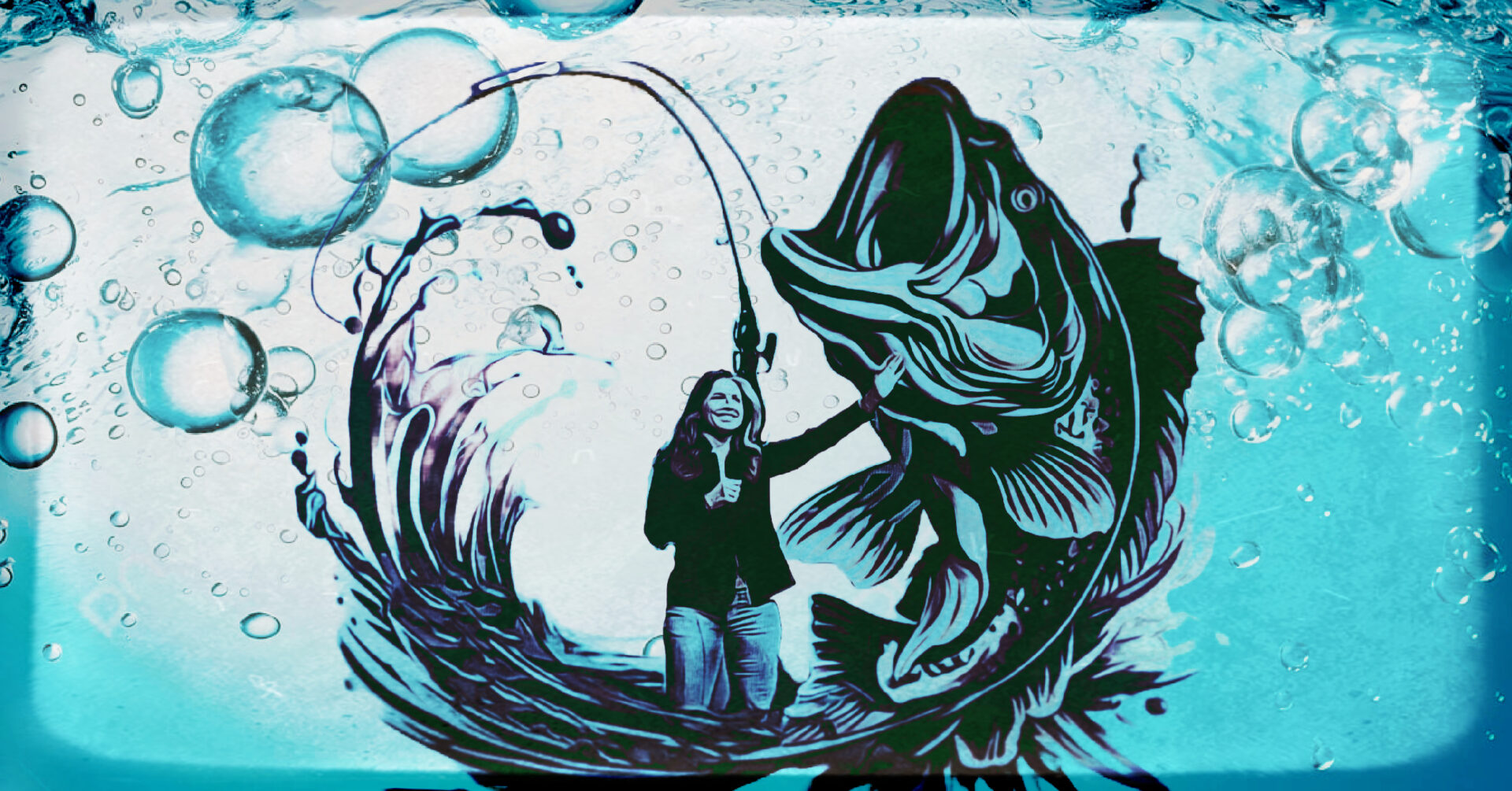 Tulsi just snagged a couple of BIG swamp fish... and one deep stater ...