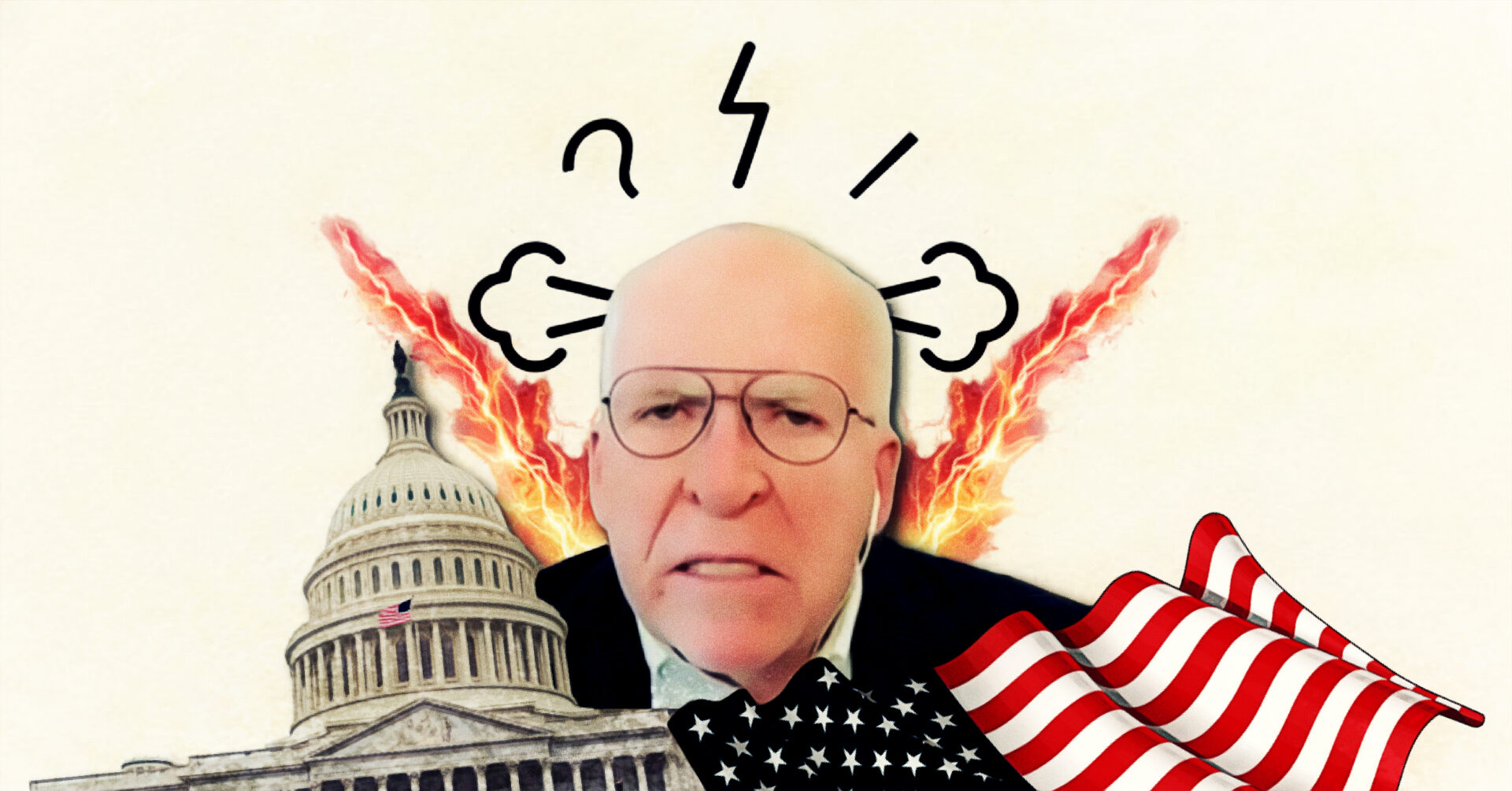 Bloated deep state relic John Brennan has an on-air panic attack ...