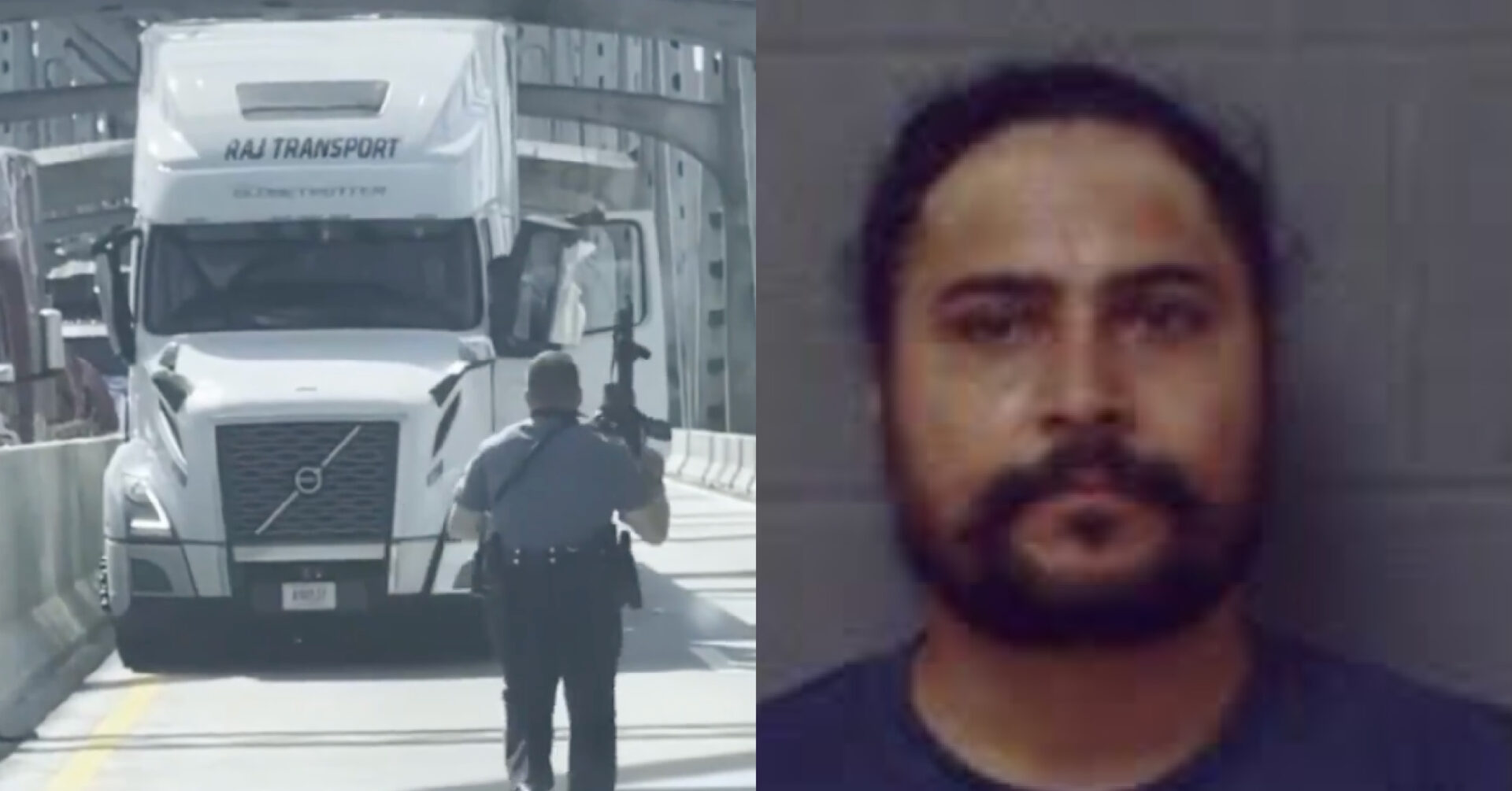 Watch: Drunk Indian truck driver going WRONG WAY removed from cab at ...