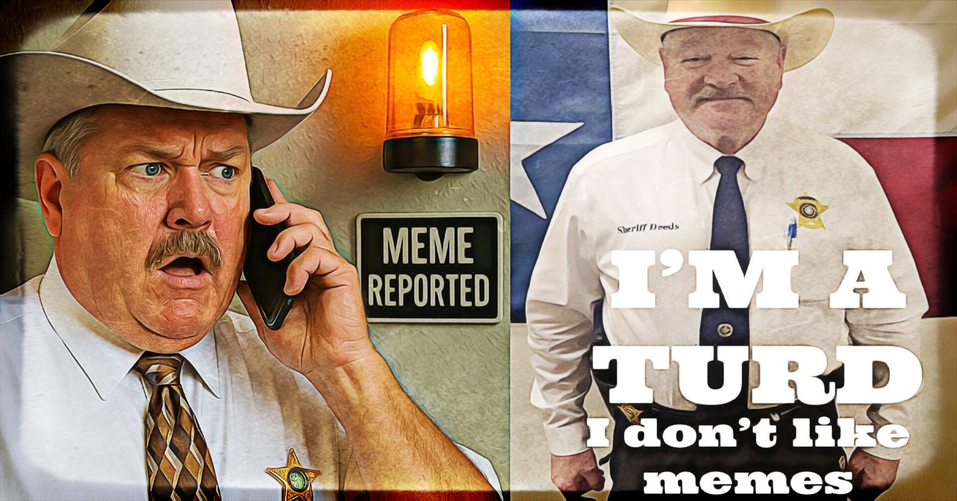 Texas Sheriff arrests vet for political meme, then sets up a 'hotline ...